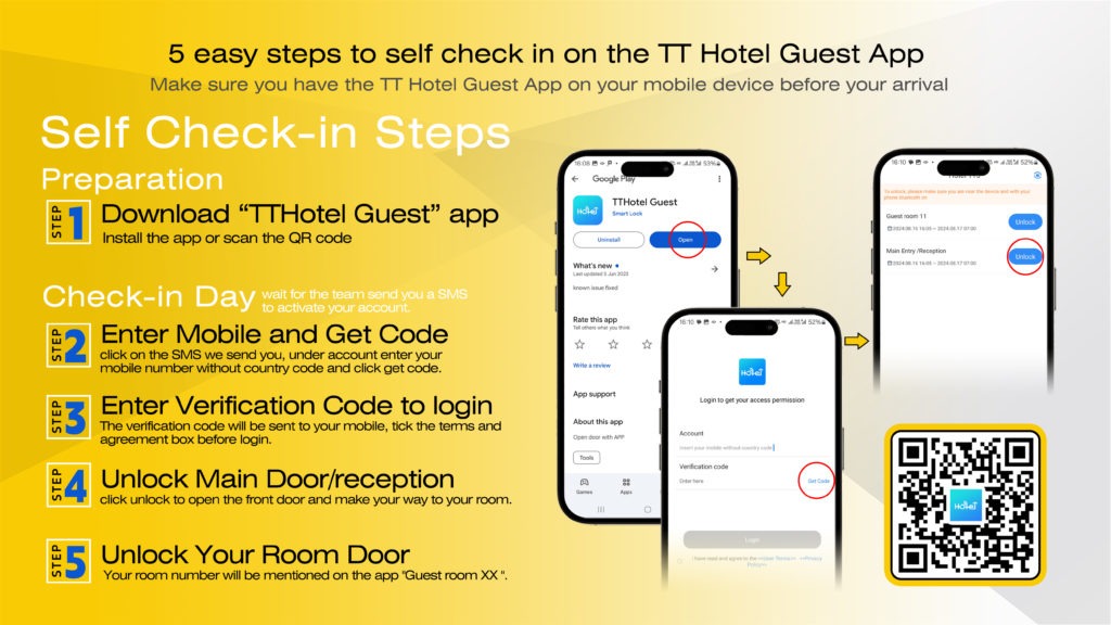 SELF CHECK-IN | Hotel 115 | Hotel 115